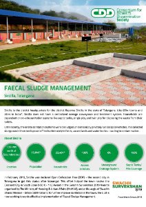 Water, Sanitation and Hygiene (WASH) Information | CDD India